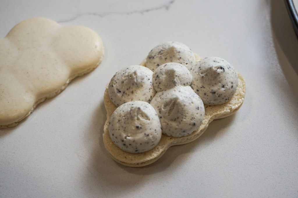 Silver Lining Cloud Macarons